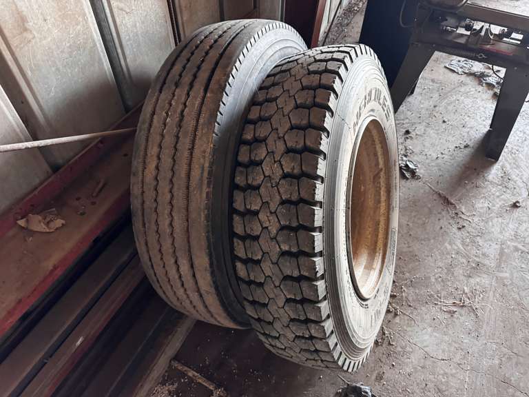 (2) Tires Size 11R 22.5 - Gavel Roads Online Auctions