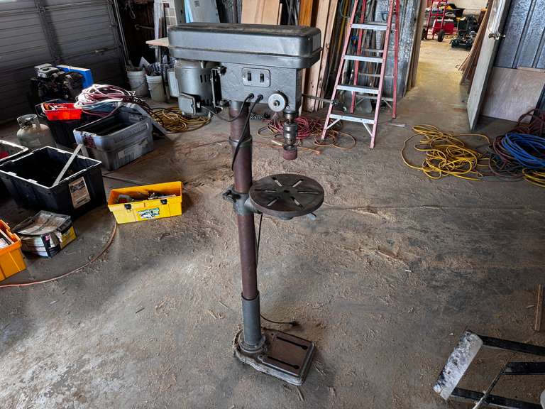 BR Tools Heavy Duty Drill Press - Gavel Roads Online Auctions