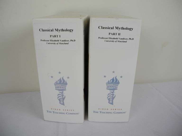 6 Volume Set of Classical Mythology VHS Training Tapes - GC5 Auctions