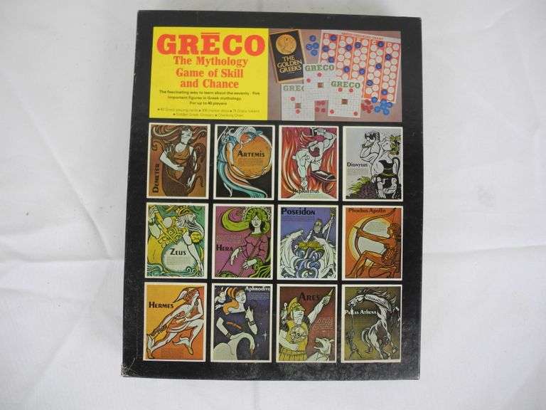 Greco, The Mythology Game of Skill and Chance - GC5 Auctions