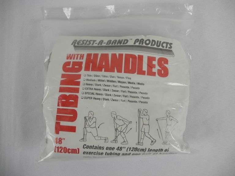 48" Exercise Tubing with Handles - GC5 Auctions