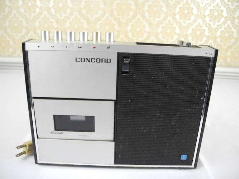 Concord F-25 Cassette Player - GC5 Auctions