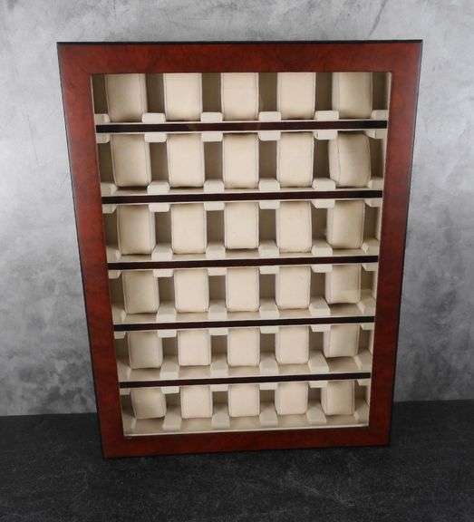30 Watch Wall Mounted Watch Case - GC5 Auctions