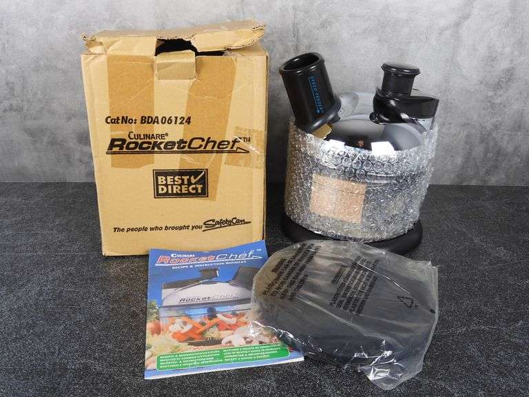 New "Rocket Chef" Chopper In Box - GC5 Auctions