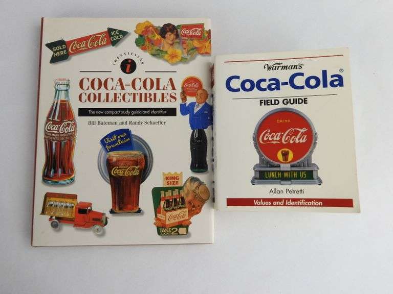 Lot of 2 Coca-Cola Collectibles Books - GC5 Auctions