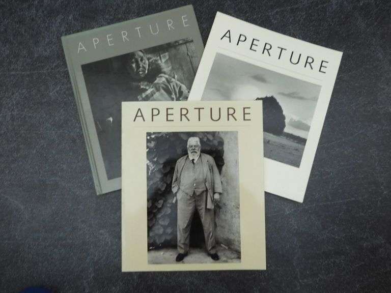 Aperture 1981-1982-1983 & 84 Photography Books - GC5 Auctions