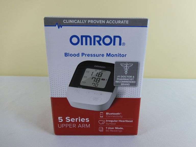 Omron 5 Series Blood Pressure Monitor - GC5 Auctions