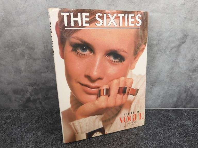 The 60's, A Decade in Vogue Coffee Table Book - GC5 Auctions