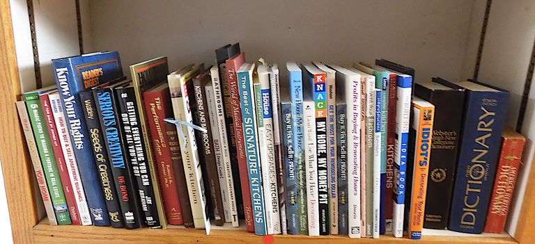 Entire Shelf of Mixed Genre Books - GC5 Auctions