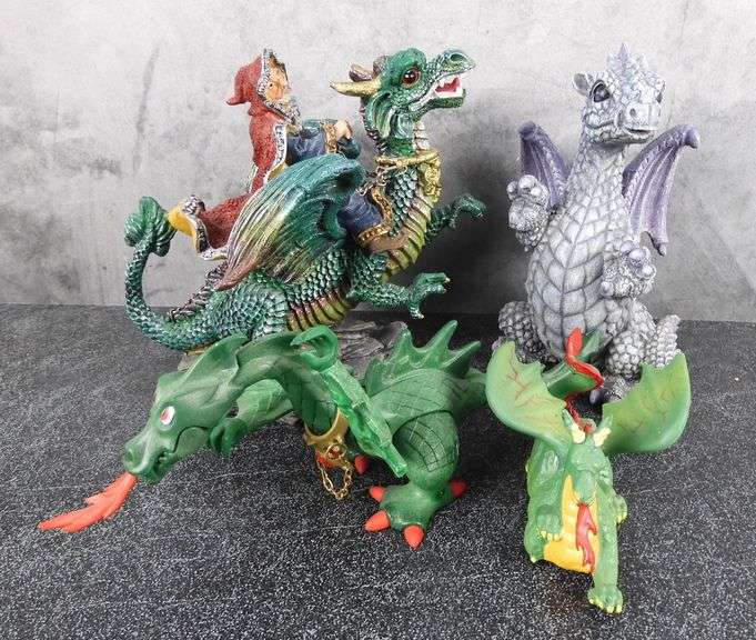 Collection of Dragon Figures - GC5 Auctions