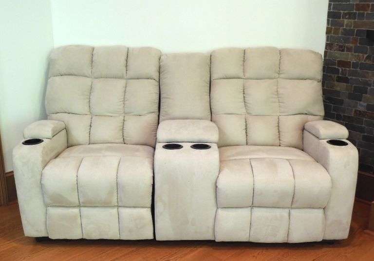 2 Seat Electric Reclining Theater Chairs - GC5 Auctions