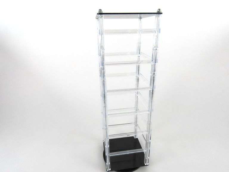 Plastic Retail Rotating Jewelry Display Stand - GC5 Auctions
