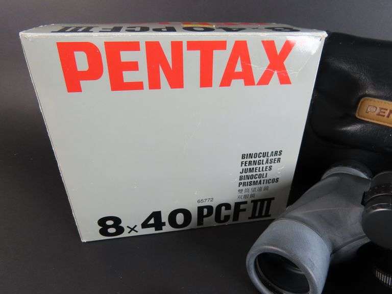 Pentax 8x40 PCF III Binoculars with Case in Original Box - See ...