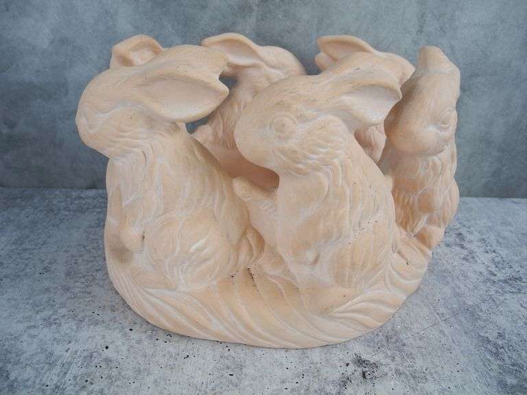 Terra Cotta Rabbit Planter - GC5 Auctions