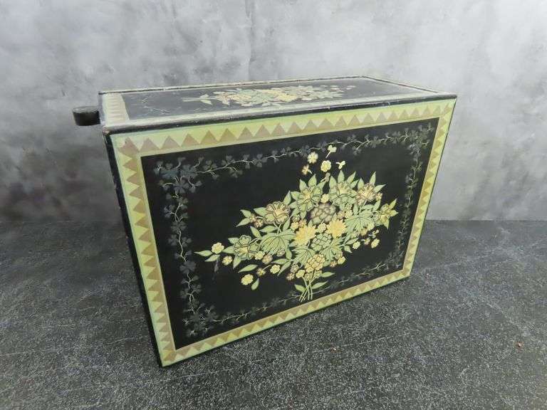 Stunning Veronica Marsh Inlaid Box with Sliding Lid - Made in London ...