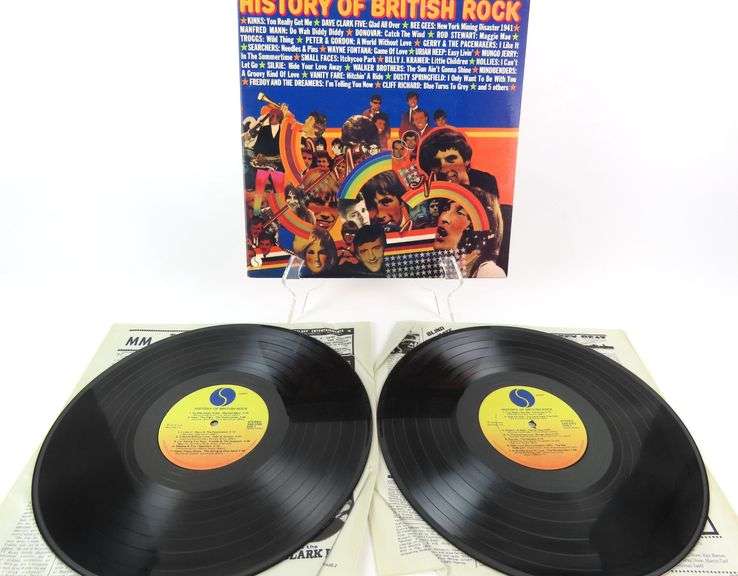 History of British Rock - Compilation - Sire Records - 1974 - GC5 Auctions