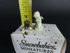 Grouping of Dept. 56 Snowbabies Miniatures Handpainted Pewter Mini ...