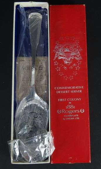 Oneida Bicentennial Commemorative Dessert Server in Original Box - GC5 ...