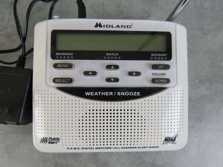 Midland Model WR-120EZ Weather / Alert Radio - GC5 Auctions