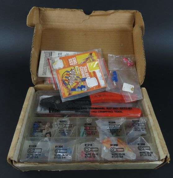 Vintage Vaco Solderless Terminal Service Kit in Box - GC5 Auctions