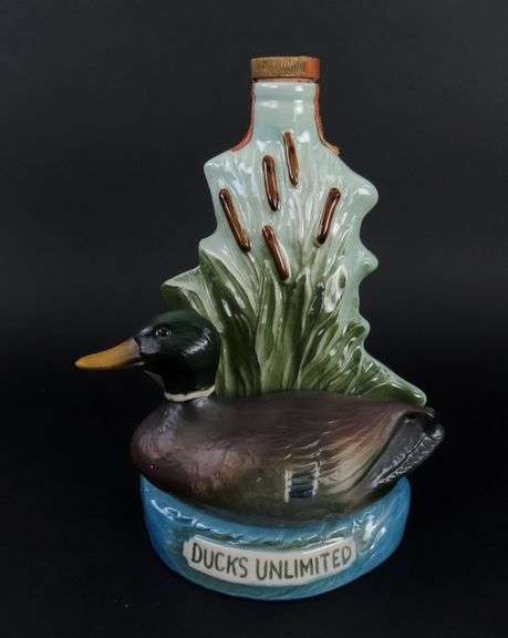 Empty "Ducks Unlimited" Jim Beam Bottle - GC5 Auctions