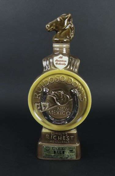 Empty Ruidoso Downs Jim Beam Bottle - GC5 Auctions