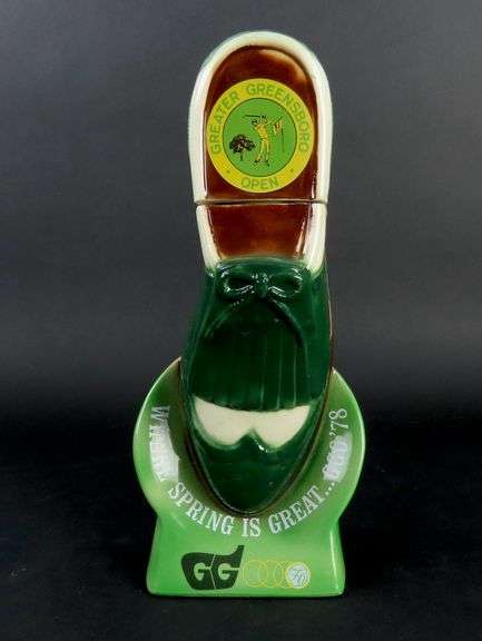 Empty "Greater Greensboro Golf Open" Jim Beam Bottle - GC5 Auctions