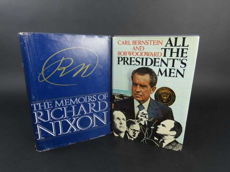 Lot of 2 Vintage Richard Nixon Books - GC5 Auctions