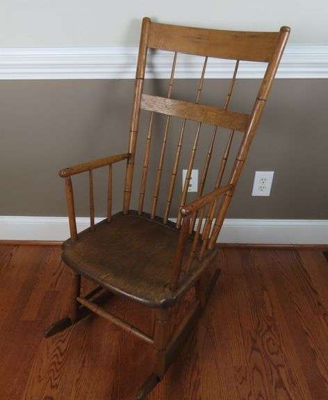 Antique Traditional Rocking Chair - GC5 Auctions