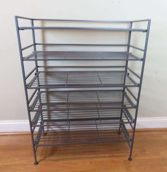 6 Tier Metal Shoe Rack - GC5 Auctions