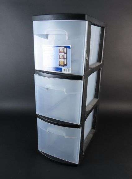 Sterilite 3 Drawer Organizer - GC5 Auctions