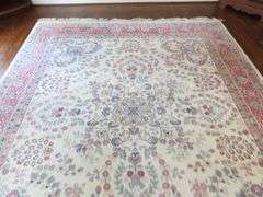 Vintage Nasser Rahmananan's Masterlooms Handcrafted 100% Wood Area Rug ...
