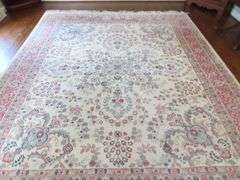 Vintage Nasser Rahmananan's Masterlooms Handcrafted 100% Wood Area Rug ...