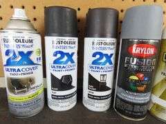 Grouping of Spray Paint - GC5 Auctions