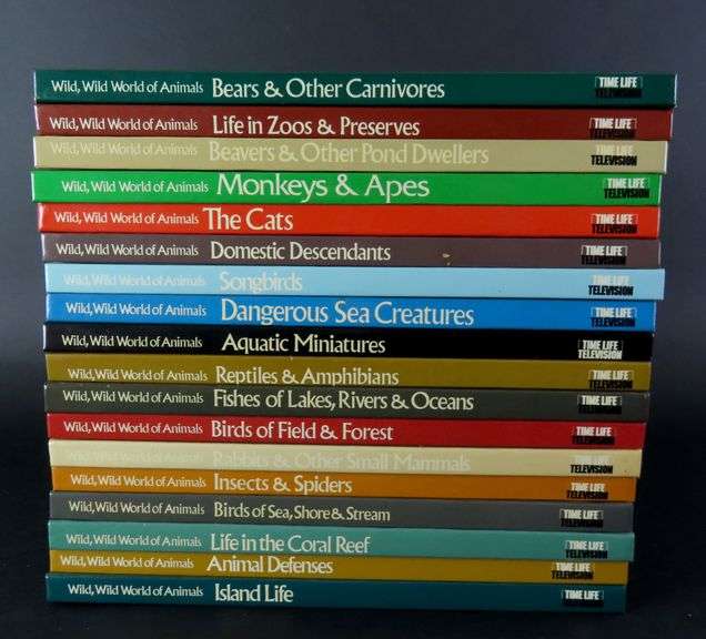 18 Volume Set of "Wild, Wild World of Animals" Time Life Television ...