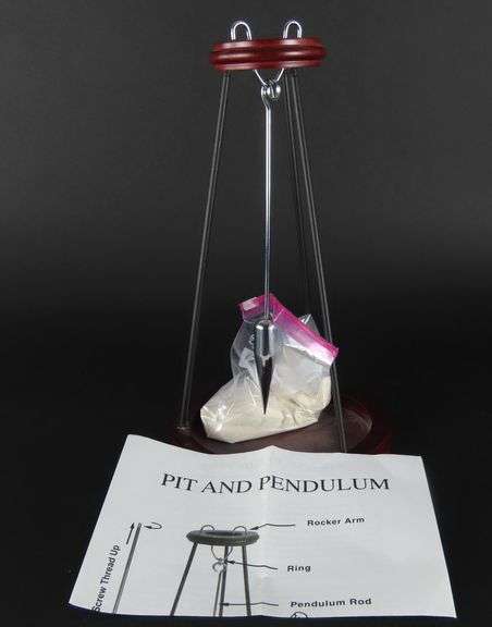 Pit & Pendulum Sand Desktop Accent Décor - GC5 Auctions