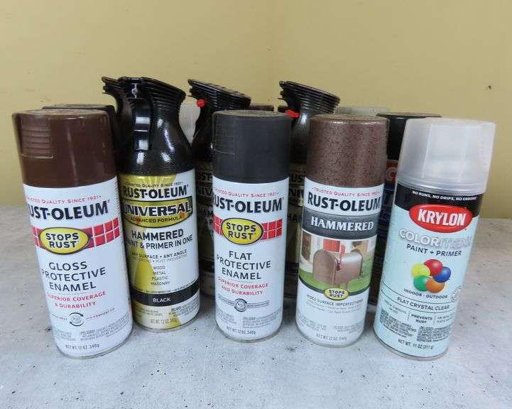 Big Lot of Partially Used Spray Paint - GC5 Auctions