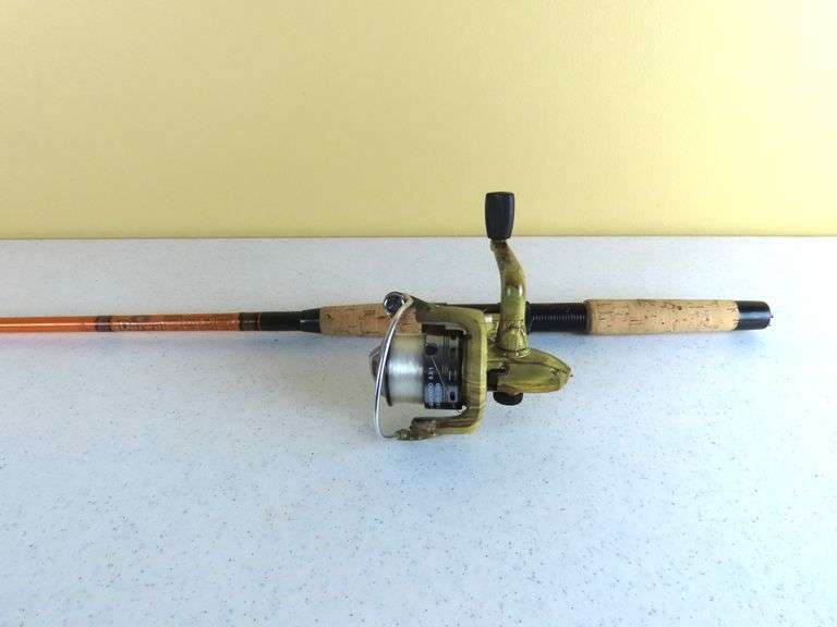 Jim Houston Hawg Hunter Pro XLT Spinning Reel on Daiwa 1113ACG Pole ...