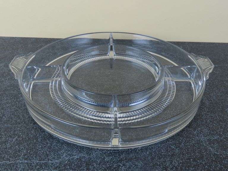 Vintage "Terrace Clear" 5 Part Relish Dish by Duncan & Miller - GC5 ...