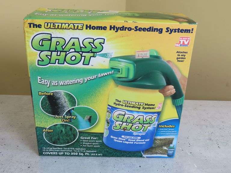 New Grass Shot Hydro Seeding System in Box - GC5 Auctions