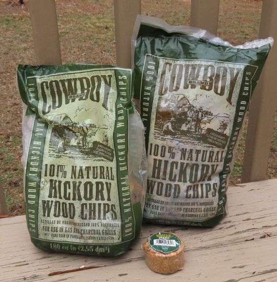 Cowboy Brand Hickory Wood Chips - GC5 Auctions