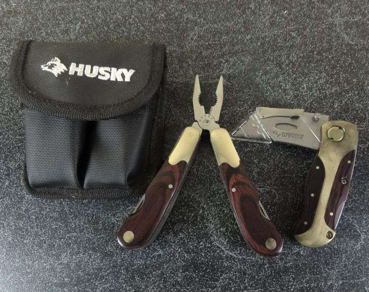 Lot of 2 Husky Tools in Canvas Carry Case - GC5 Auctions