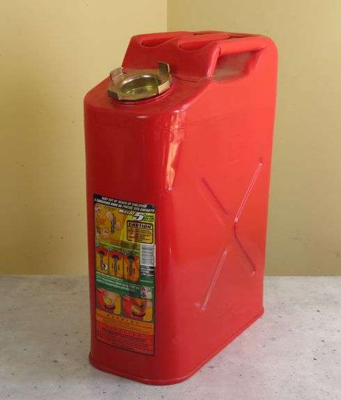 Blitz 5 Gallon Metal Gas Can - GC5 Auctions