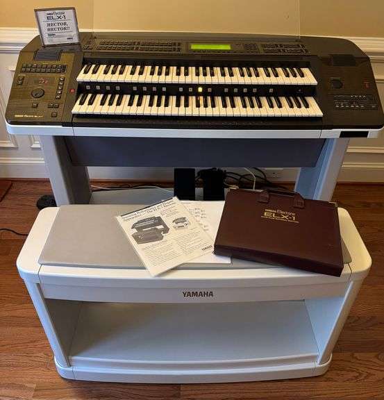 Yamaha Electone ELX-1 Electric Organ with Stool - GC5 Auctions