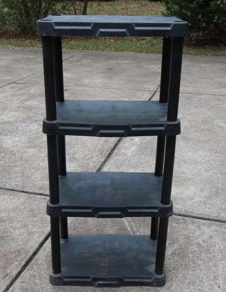 4 Tier Plastic Storage Shelf - GC5 Auctions