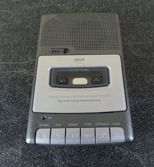 RCA Personal Cassette Recorder Player Model RP3503A - GC5 Auctions