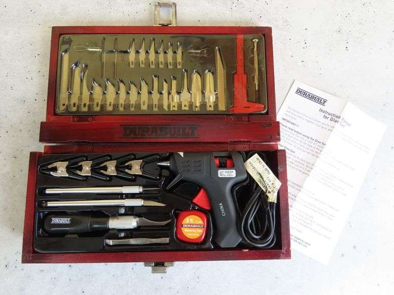 Durabuilt Multi Tool Kit in Wooden Storage Case - GC5 Auctions