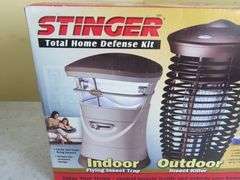 Stinger Total Home Defense Kit Indoor / Outdoor Flying Insect Trap in ...