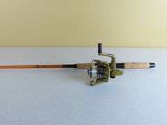 Jim Houston Hawg Hunter Pro XLT Spinning Reel on Daiwa 1113ACG Pole ...