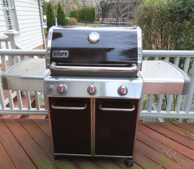 Weber Genesis Propane Gas Grill with Tank - GC5 Auctions